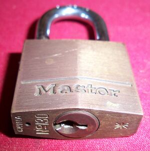 Master Lock No 130 - Lockwiki